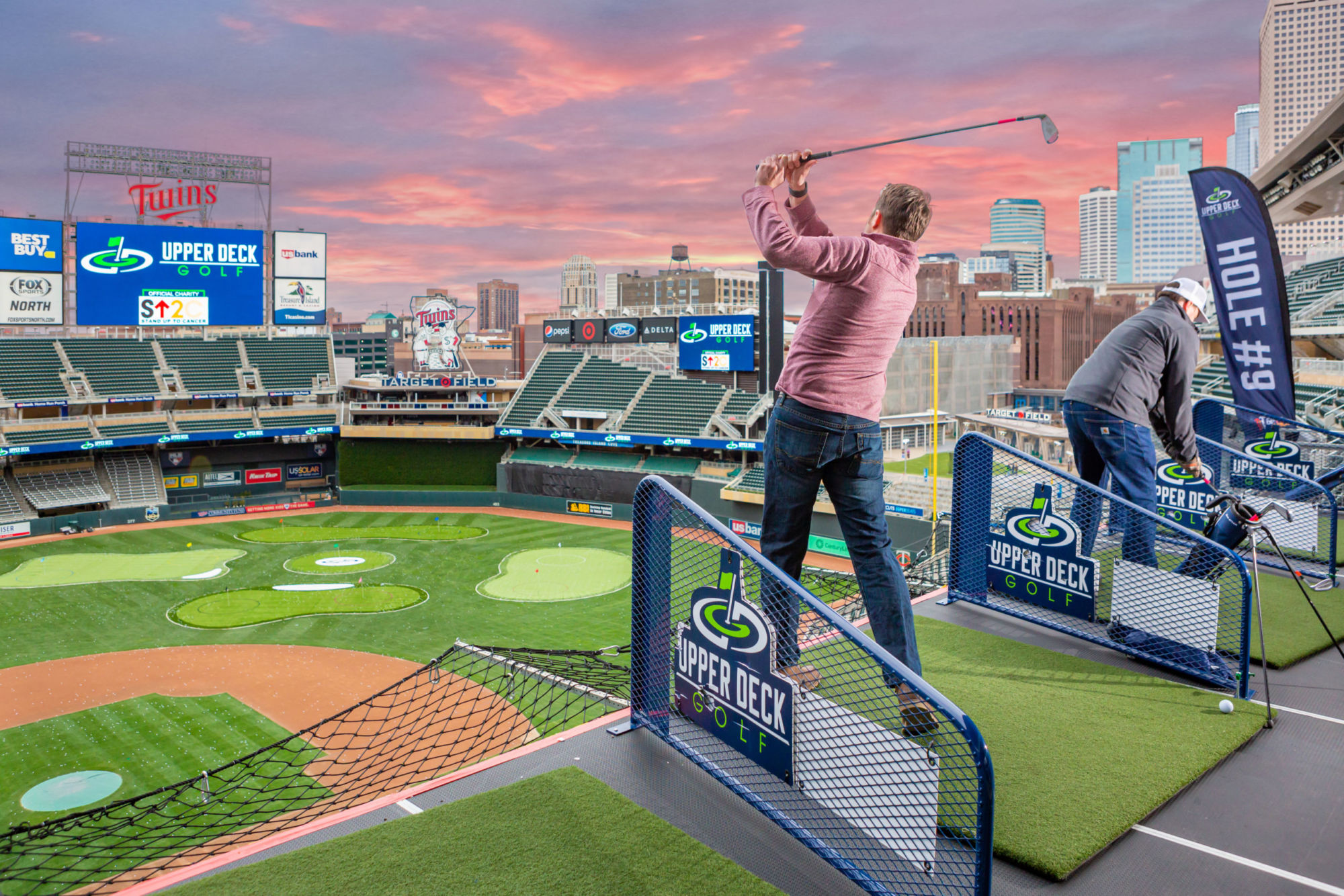 Partnerships Upper Deck Golf